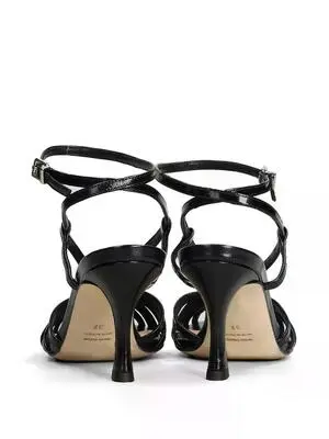 CHANTAL Strappy Buckle-fastening Sandals - Black