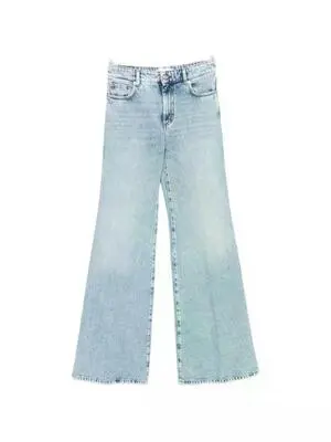 Sportmax Contrast Stitching Jeans For Women