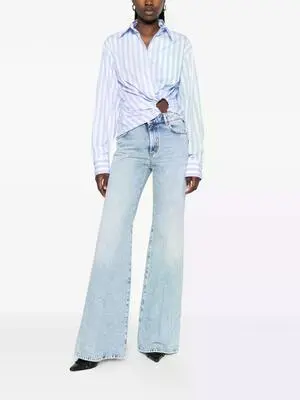 Sportmax Zero Flared-leg Jeans