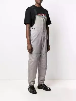 DIESEL® Green-label Jumpsuit With Patch Pockets