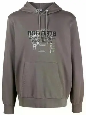 Diesel® Relaxed Sweatshirts Hoodies For Men