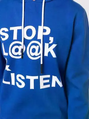 DIESEL® Slogan Print Pullover Hoodie
