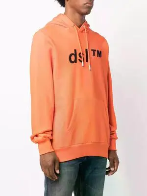 DIESEL® Embroidered Cotton Hoodie