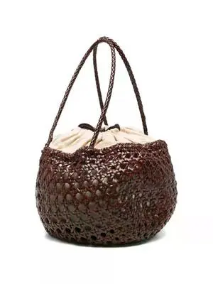 Dragon Diffusion Woven Bucket Bag
