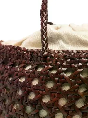 Dragon Diffusion Woven Bucket Bag