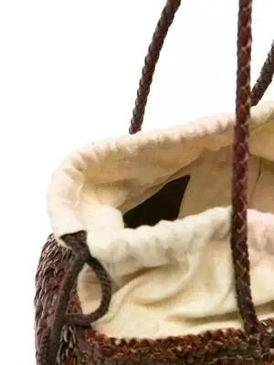 Dragon Diffusion Woven Bucket Bag