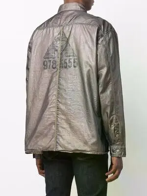 DIESEL® Metallic Shirt Jacket