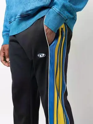 DIESEL® Side Stripe-detail Track Pants