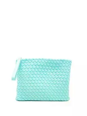 MARREA Woven Clutch With Wrist Strap