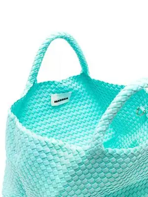 MARREA Large Woven Tote Bag