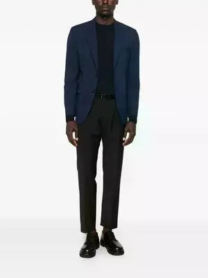Emporio Armani Virgin Wool Crew Neck Sweater