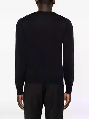 Emporio Armani Virgin Wool Crew Neck Sweater