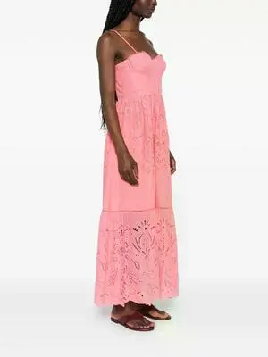 ERMANNO FIRENZE Broderie Anglaise Maxi Dress