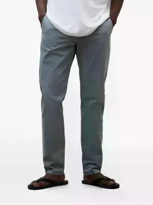 ECOALF Ethiwin Belt-loop Straight-leg Trousers - Grey