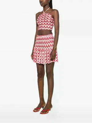 Missoni Zigzag-knit Halterneck Top