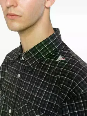 ROA Check-print Short-sleeve Shirt