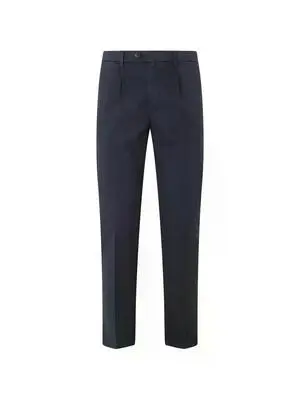 BRIGLIA 1949 Pleated Slim-fit Trousers