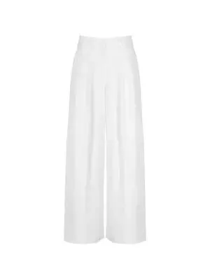 Peserico Belted Trousers - White