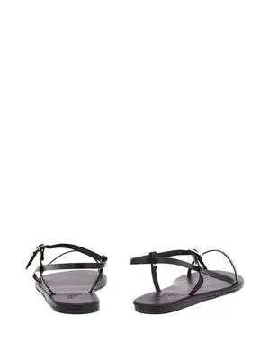 ANCIENT GREEK SANDALS Filothei Buckled Sandals - Black