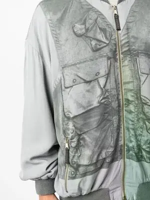 DIESEL® Printed Bomber Jacket