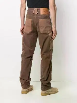 DIESEL® D-franky Patchwork Straight-leg Jeans