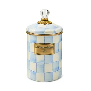 MACKENZIE-CHILDS Check Medium Canister