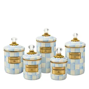 MACKENZIE-CHILDS Check Large Canister