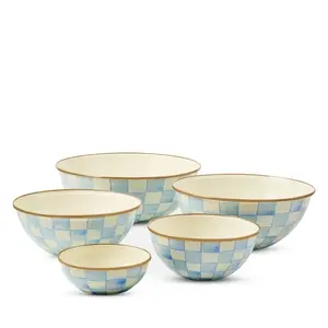 MACKENZIE-CHILDS Check Large Everyday Bowl