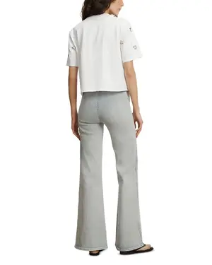 Veronica Beard Embellished Cotton T-shirt