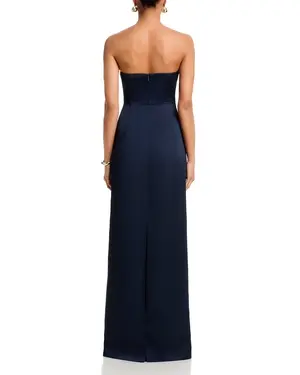 Ramy Brook Raquel V Neck Gown