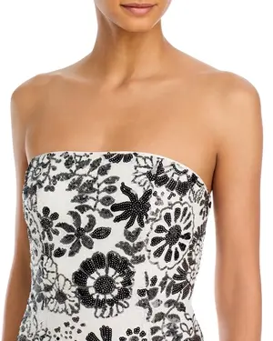 Ramy Brook Bonnie Strapless Sequin Dress