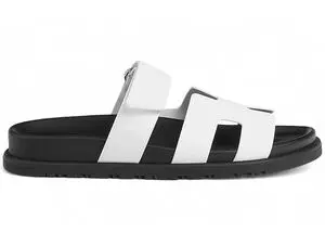 HERMÈS Hermes Chypre Sandal Calfskin