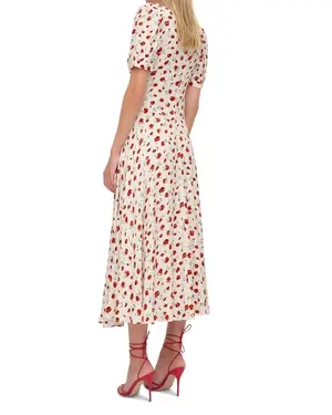 REFORMATION Naira Printed Midi Dress