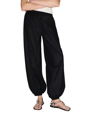 Reformation Black Wash Pants For Women