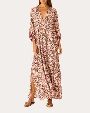 Natalie Martin Sammie Floral Maxi Dress - Multicolor