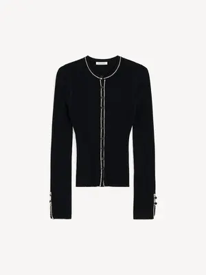 BY MALENE BIRGER Benny Cardigan - Black