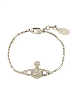 VIVIENNE WESTWOOD Vivienne Westwood Mini Bas Relief Bracelet Silver