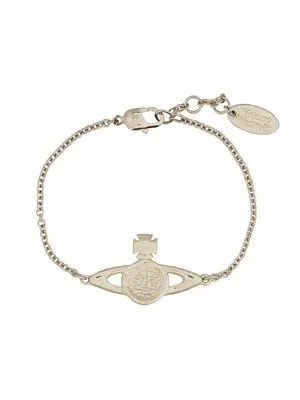 VIVIENNE WESTWOOD Mini Bas Relief Bracelet - Silver