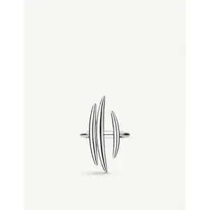SHAUN LEANE Sterling Quill Triple Bar Ring - Silver