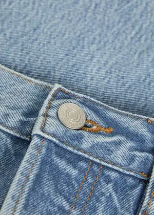 FRAME The Vertical Straight-leg Jeans - Blue