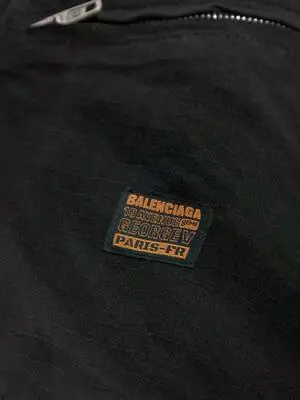 Balenciaga Hooded Zip-up Jacket