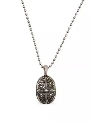Chrome Hearts Silver Necklaces For Men