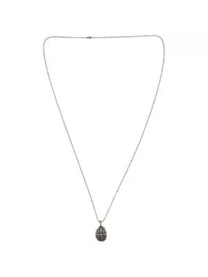 Chrome Hearts Oval Cross Necklace