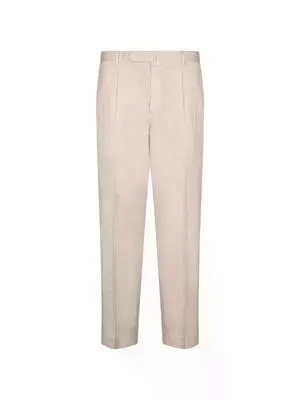 DELL'OGLIO Pleated Tailored Trousers