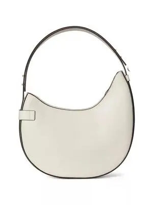 Ralph Lauren Tasha Leather Shoulder Bag - Neutrals