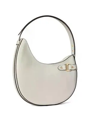 Ralph Lauren Tasha Leather Shoulder Bag - Neutrals