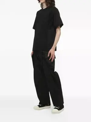 Sacai Suiting Panelled Jersey T-shirt
