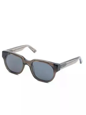 G.O.D EYEWEAR Nine Crystal Rectangle-frame Sunglasses