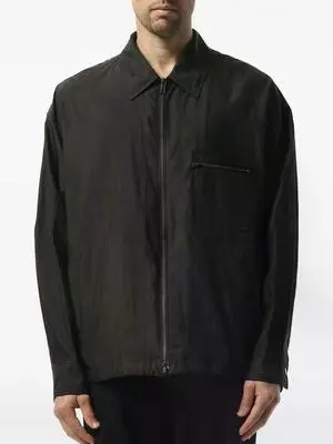 WOOYOUNGMI Zip-up Chest-pocket Shirt