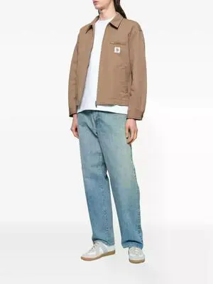 VOWELS Logo-patch Zip-up Jacket